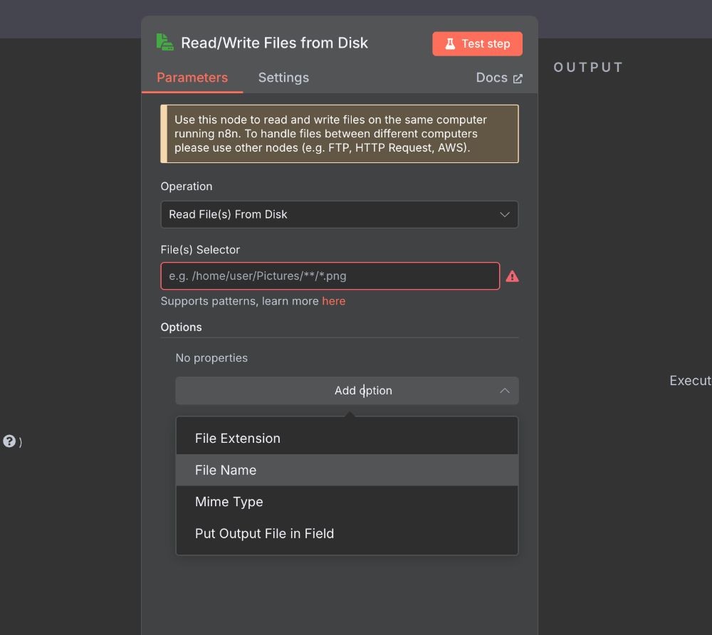 How to access local data in n8n by reading files from server | Beyond the Code
